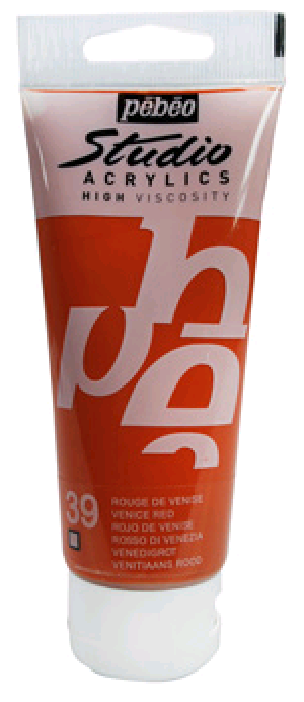 Акрил Studio Венецианский красный 100мл.