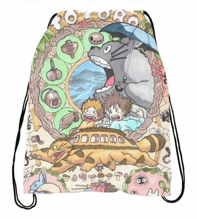 Сумка-мешок для обуви Мой сосед Тоторо, Totoro №1