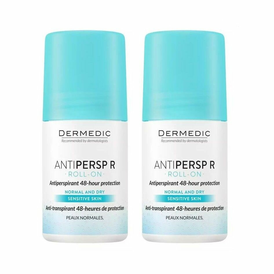 Дермедик ДЭО R антиперспирант дуопак 60г*2(2в1)