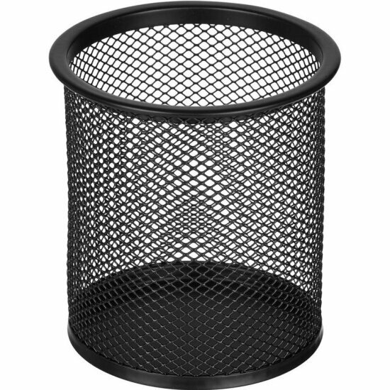 Подставка Attache для письм. прин. цилиндр, d89х100мм, металл. сетка чёрная