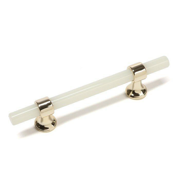 Ручка скоба CAPPIO PK106, м/о 96 мм, D=12 мм, пластик, цвет фосфор/золото, 9905904