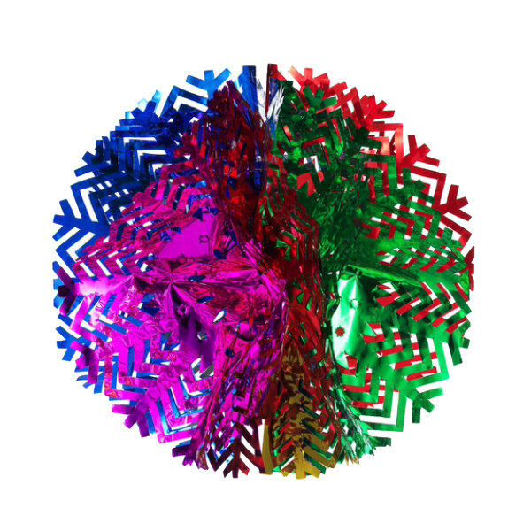 Snowmen н. г. пвх гирлянда шар-снеж. 36см многоцв. Е50939