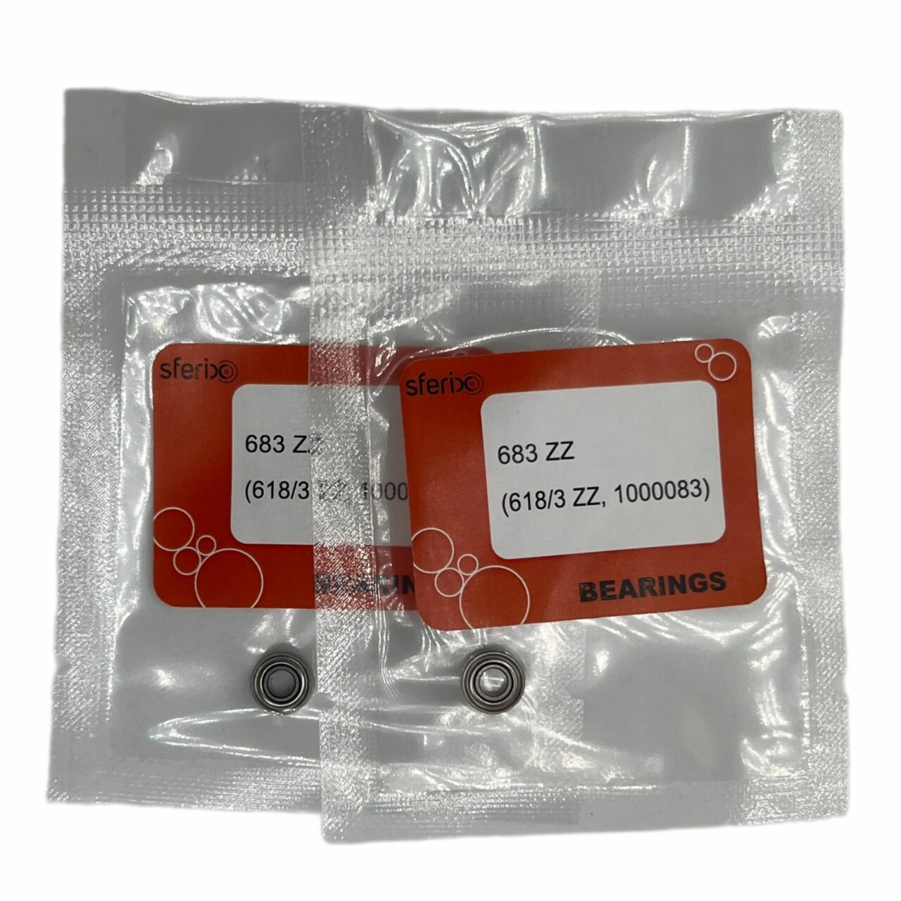 Подшипник 683 ZZ (1000083) SFERIX 3x7x3 (комплект 2шт.)