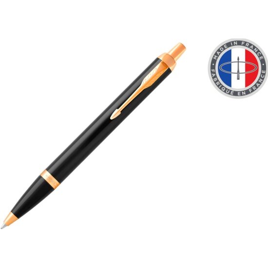 Ручка шариковая Parker IM Core K321 (CW1931666) Black GT M чернила син. подар. кор.