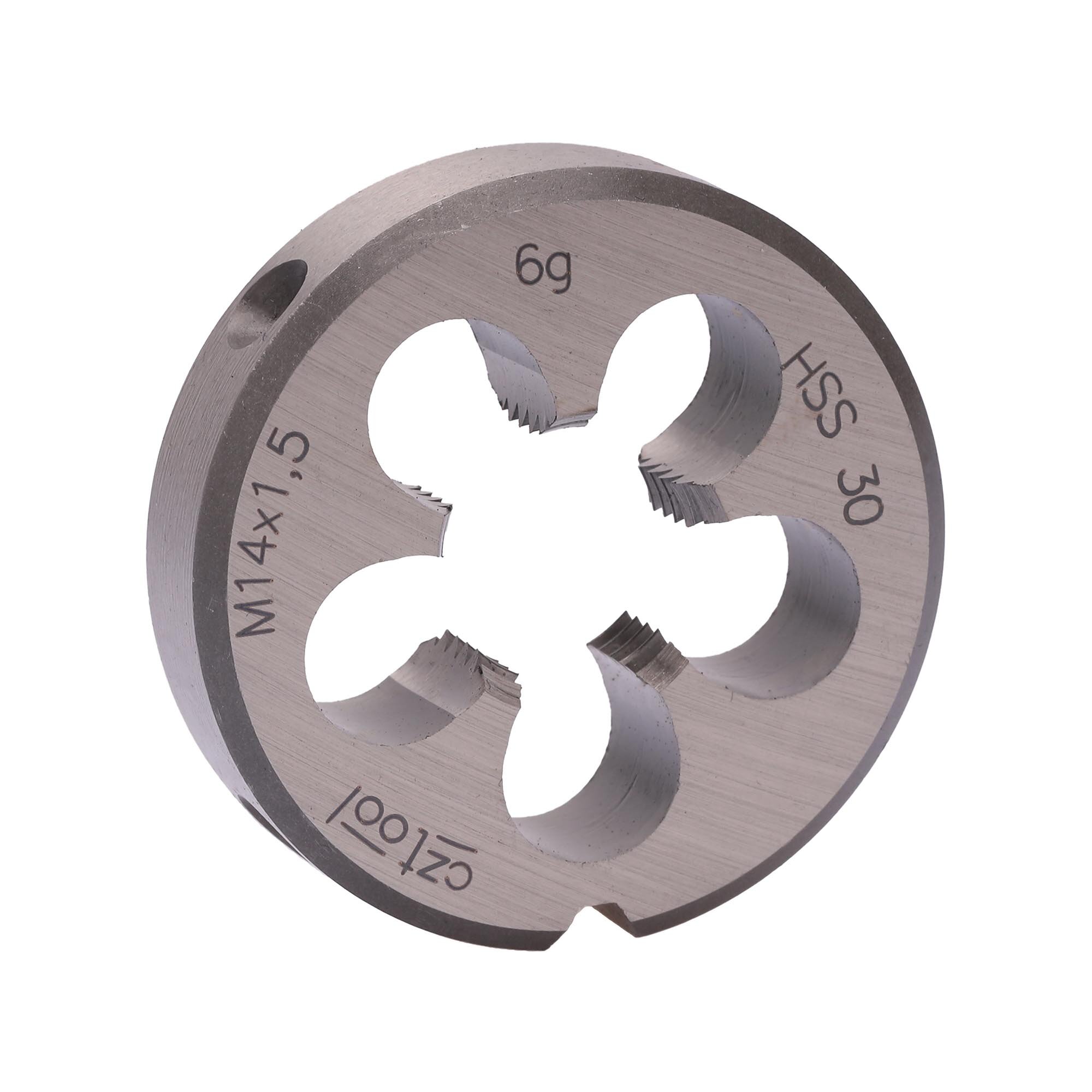 Плашка М14х1,5 DINEN22568 HSS 6g 38х10мм Bucovice(CzTool) 240141