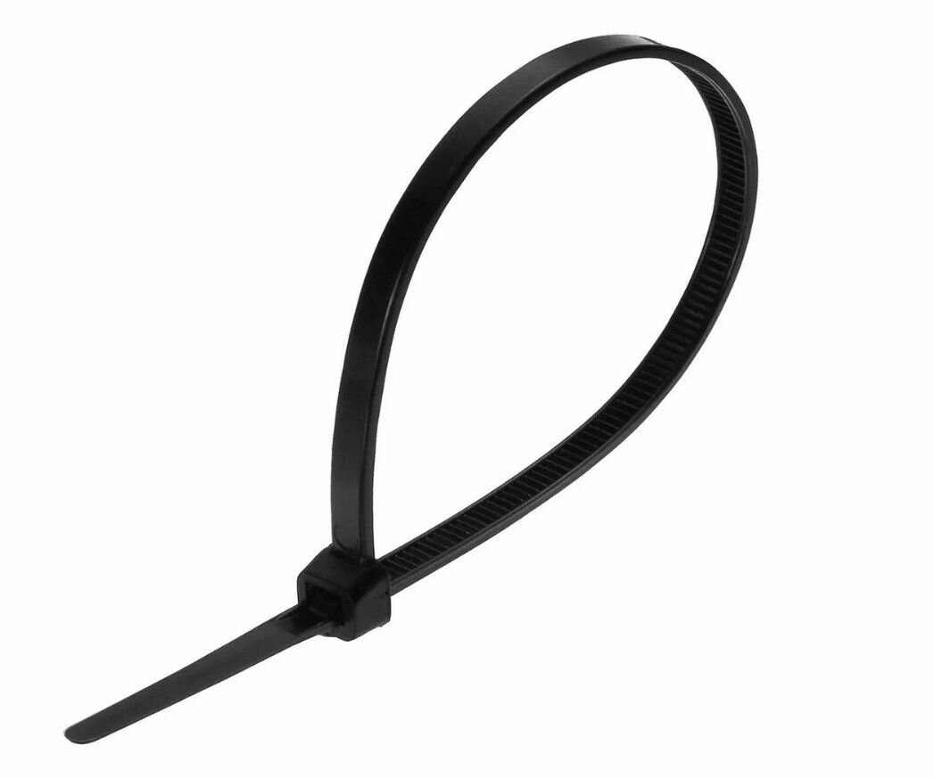 Хомут нейлоновый Smartbuy 4,8х300, черный (SBE-CT-48-300-b) 100 штук