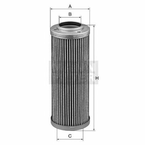 Фильтр, система рабочей гидравлики MANN-FILTER HD624