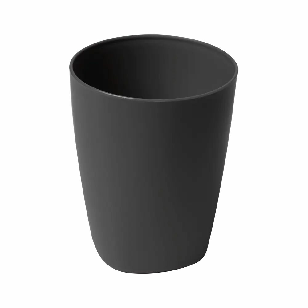 Стакан для зубных щёток Aqua пластик цвет базальт