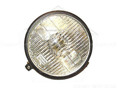 Фара тракторная (рифл. рассеиватель дальн.+ближн.)руслан-комплект (24 v) (фг 305)