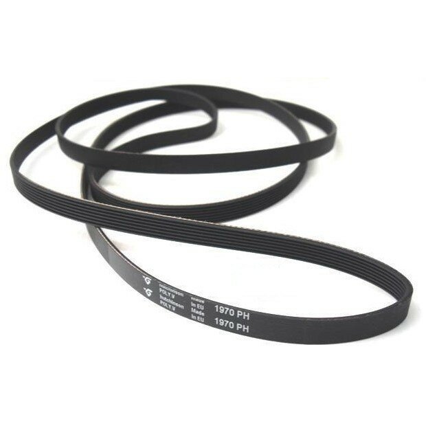 Ремень 1970 H7 для сушильной машины Gorenje, Asko, Mora, Whirlpool черн. (1960-1973 мм) Hutchinson BLH774UN