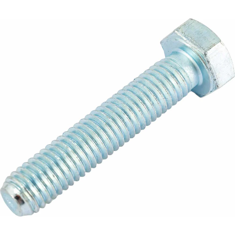 Болт Стройметиз полная резьба DIN933 М8х40, класс прочности 5.8, цинк 40 шт.