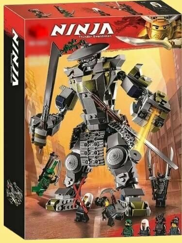 Конструктор Ниндзяго Титан Они, 550 деталей, совместим с Ninjago робот титан Oni Titan 70658