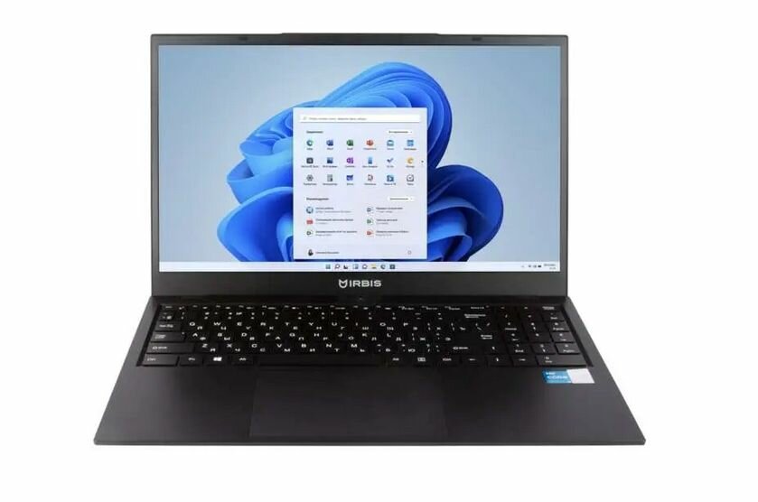 15,6" Ноутбук Irbis 15N (15N) черный - 1920x1080, IPS, Intel Core i5-1155G7, ядра: 4 x 2,5 ГГц, 8 ГБ, SSD 256 ГБ, Intel Iris Xe Graphics, Windows 10 Pro