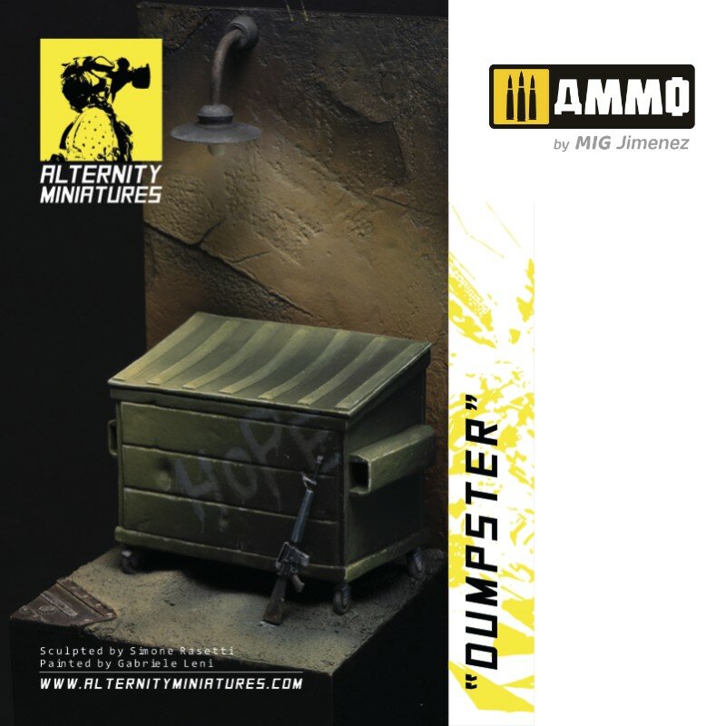 MR-AM46 Набор декораций Dumpster 1