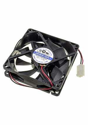 KF0820S1H-R, вентилятор 12В 80х80х20 мм подшипник скольжения (4 шт.)