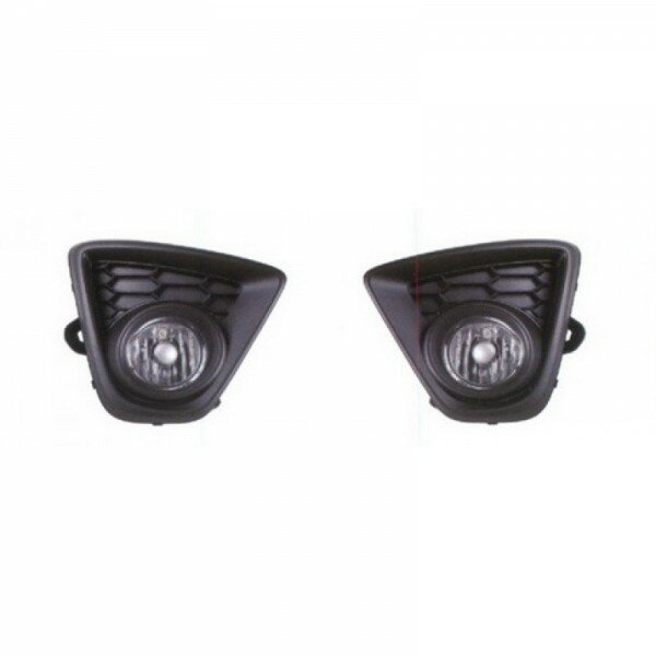 Фары противотуманные Мазда СХ 5 2011-2015 с рамками (MZ592) F762