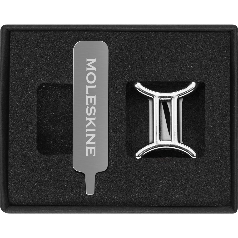 Moleskine PINGEMINISILV Шильд-символ moleskine zodiac близнецы металл серебристый коробка с европодвесом