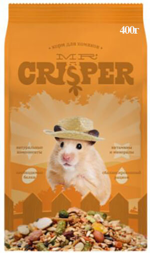 MR.Crisper Корм для хомяков, 400г 0.4 кг