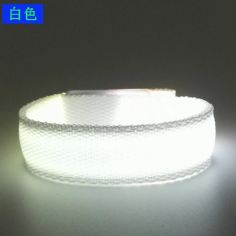 Светящиеся браслеты DDJOY Белый, E-White