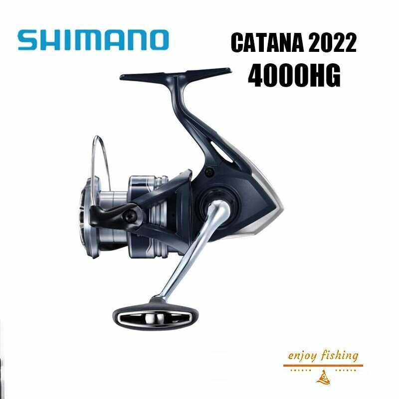 Shimano Catana C3000HG 2022 Мощная и лёгкая катушка для универсальной рыбалки Катушка