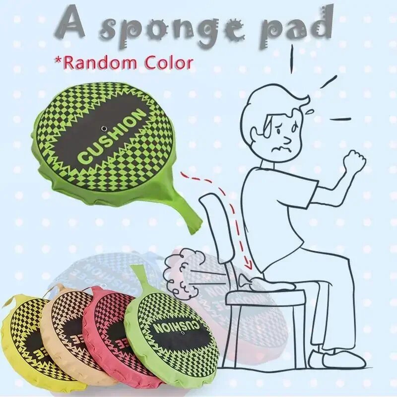 Красная подушка-смешилка Whoopee Cushion 15см — фото 1