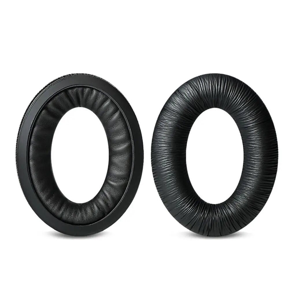 Кожаные амбушюры для Sennheiser HD 515 518 555 595 558 black-Wrinkled skin