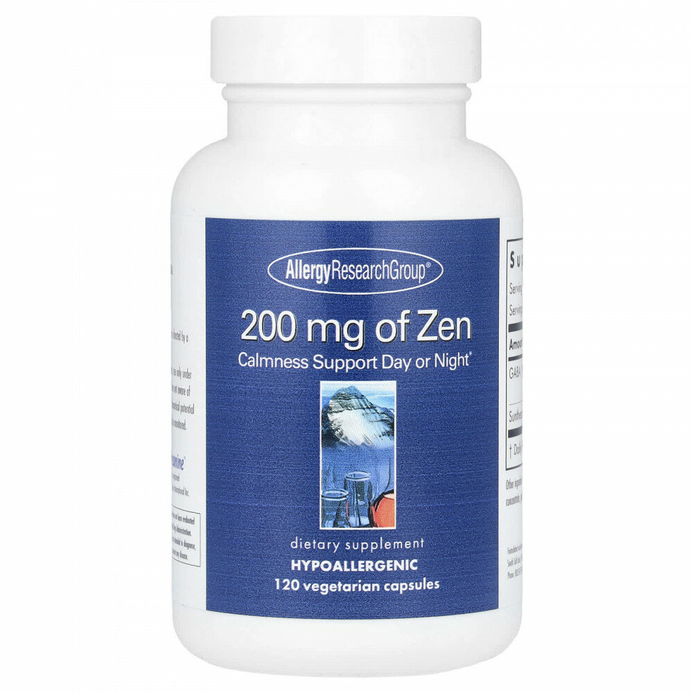 Allergy Research Group, Zen, 120 вегетарианских капсул