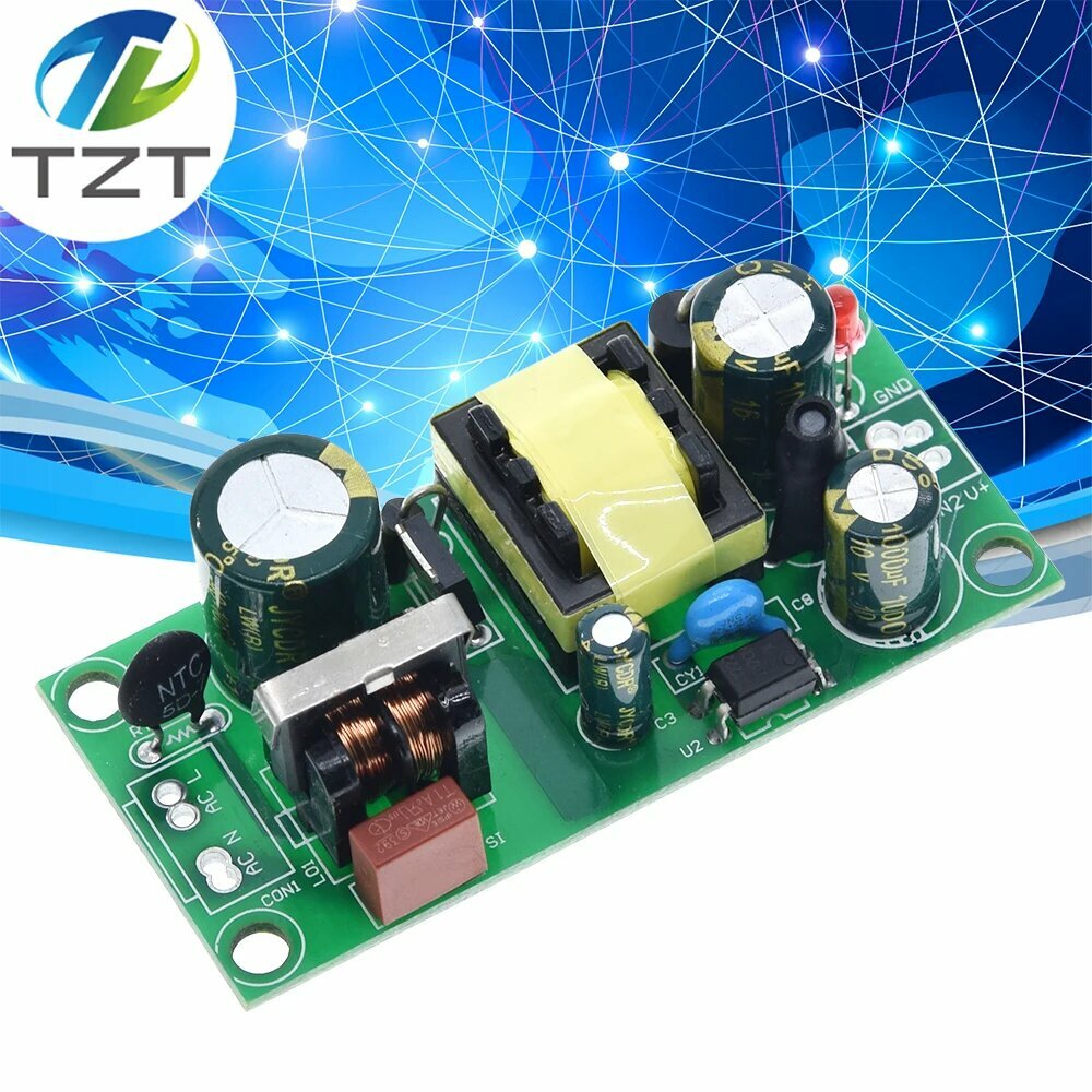 Импульсный преобразователь TZT teng AC-DC Switching Power Module 220В до 5В