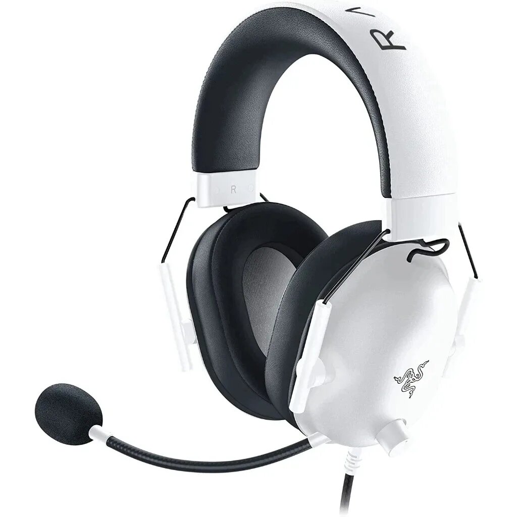 Razer BlackShark V2 X White — игровые наушники с микрофоном