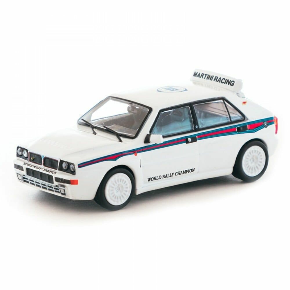 Машинка Tarmac Works 1/64 Lancia Delta Hf Integrale Martini 6 Diecast Scale Model Car