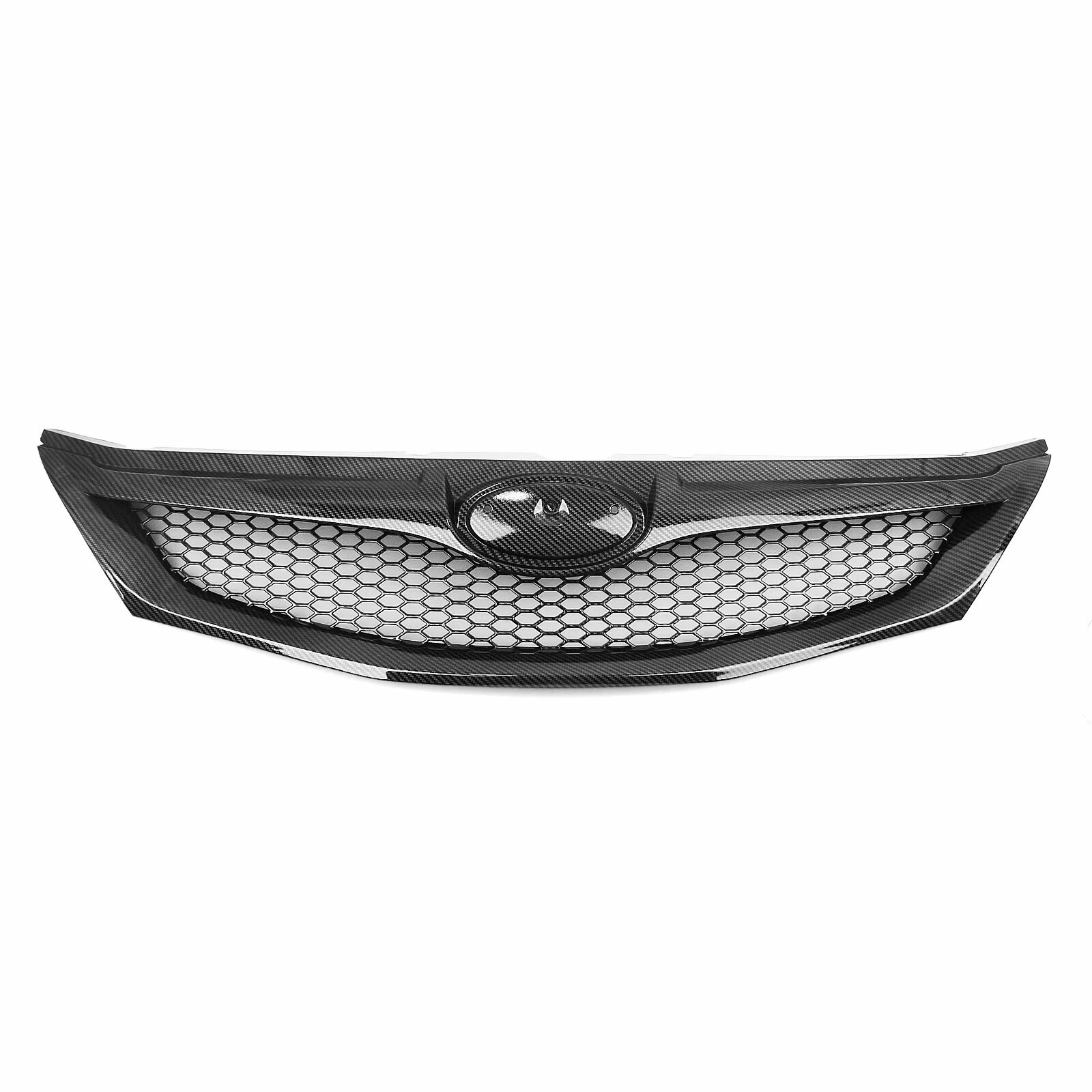 Передняя решетка гоночная решетка верхний бампер сетка капота для Subaru Impreza 10TH GEN WRX STi 2008-2011 Carbon Fiber Look
