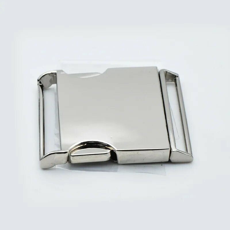Пряжки из цинкового сплава 40/50 мм Серебряный, 50 mm, Silver