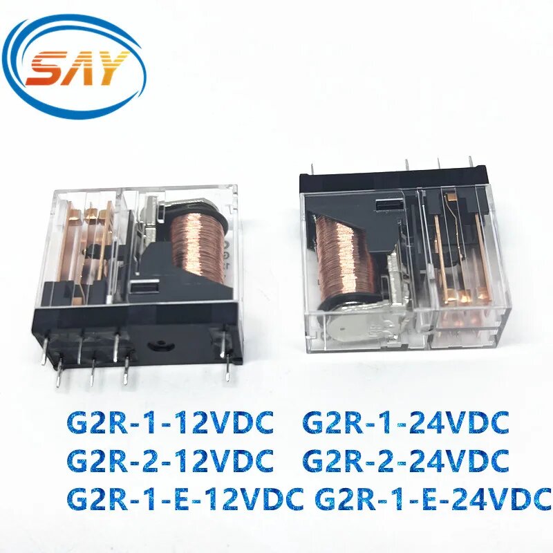 Реле мощности G2R 2 шт. G2R-2-24VDC 8Pin