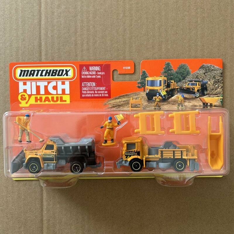 Машинка Matchbox Alloy car model Fire truck transport engineering