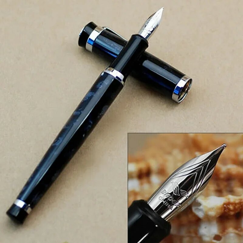 Baoer 508 Исполнительный серая туманная металлическая перьевая ручка Fountain pen