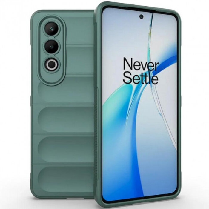 Flex Silicone Противоударный чехол для OnePlus Nord CE 4 5G с защитой камеры и микрофиброй