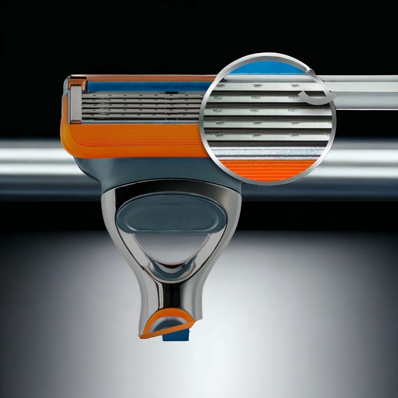 Кассеты лезвия для бритья высокого качества, 4 штуки