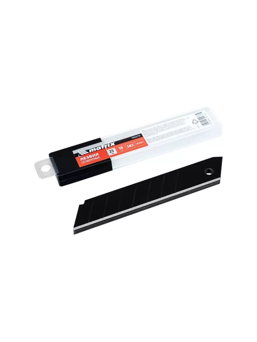 Лезвия 25 мм 10 шт MATRIX 793379