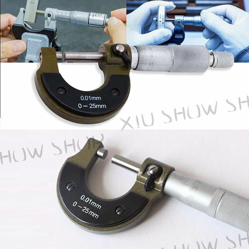 Спиральный микрометр 0-25 мм, микрометрические инструментыylyh