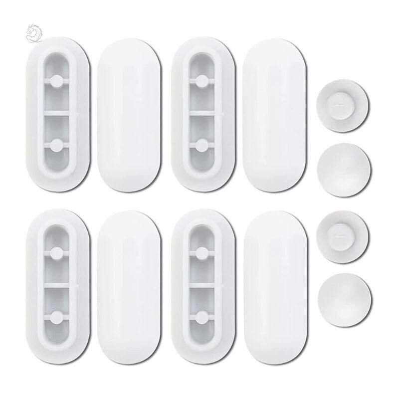 Буферы и амортизаторы для сиденья унитаза универсальные, белые, шумопоглощающие