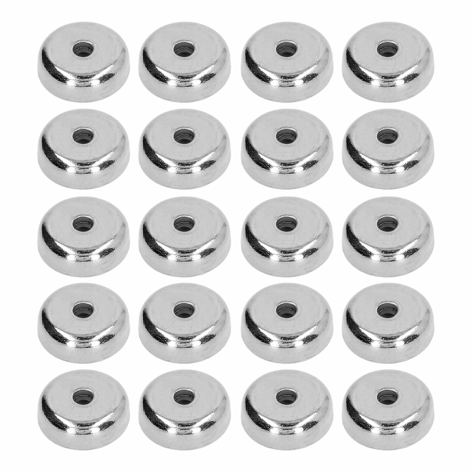 Неодимовые магниты с антикоррозийным кольцом, 20шт