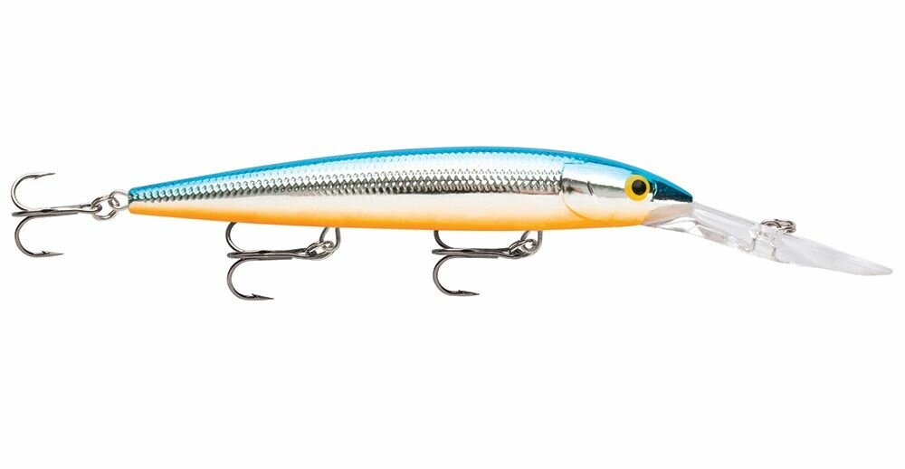 Воблер RAPALA Downdeep Husky Jerk 12 SB суспендер 2,4-5,7м, 12см, 15гр. ++