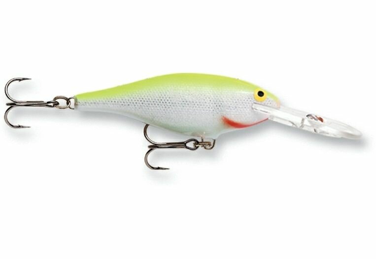 Воблер RAPALA Shad Rap 09 SFC плавающий 2,4-4,5м, 9см, 15гр ++