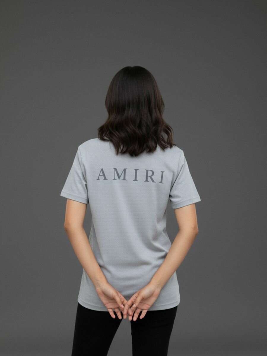 Футболка AMIRI, размер M, серый — фото 1