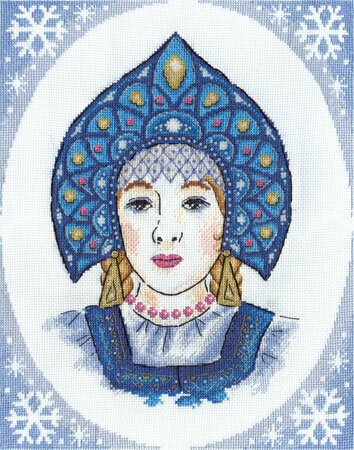 Набор для вышивания PANNA "Аленушка" ВС-0802 , размер 32.5х26.5 см