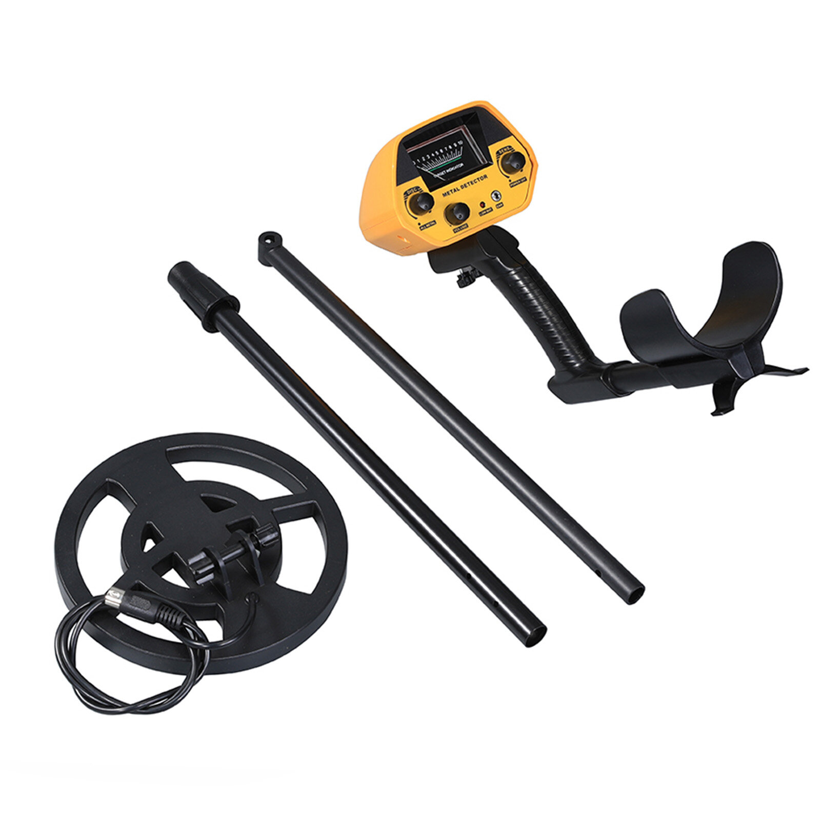 Подземный металлоискатель. Высокоточный чувствительный детектор золота с регулируемой громкостью. ABS для поиска ювелирных изделий.