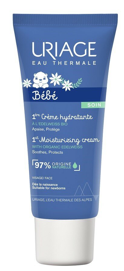 Uriage bebe крем увлажняющий первый 40 мл