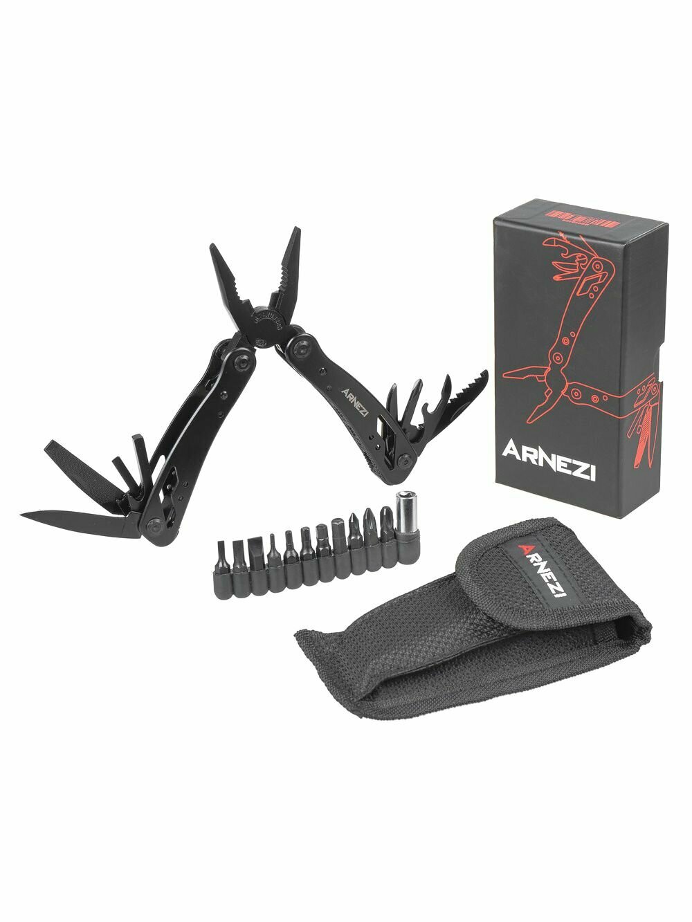 Мультитул с плоскогубцами тактический Lotus 13в1 ARNEZI R5010154