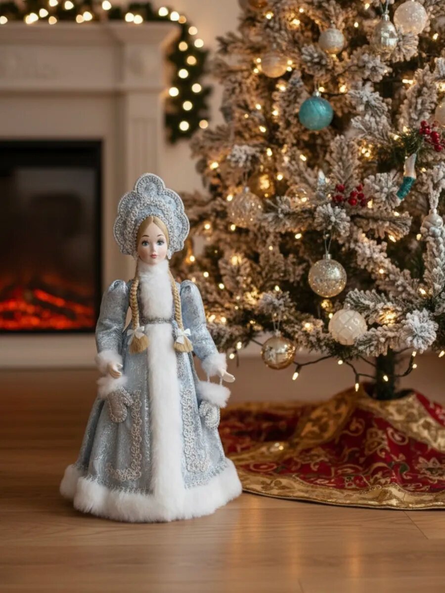 Снегурочка под ёлку 45 см