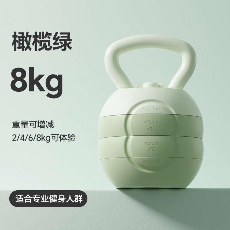 Регулируемая гиря для домашнего фитнеса 6kg для стройного живота мужчин 10кг8 для упражнений, похудения и коррекции фигуры